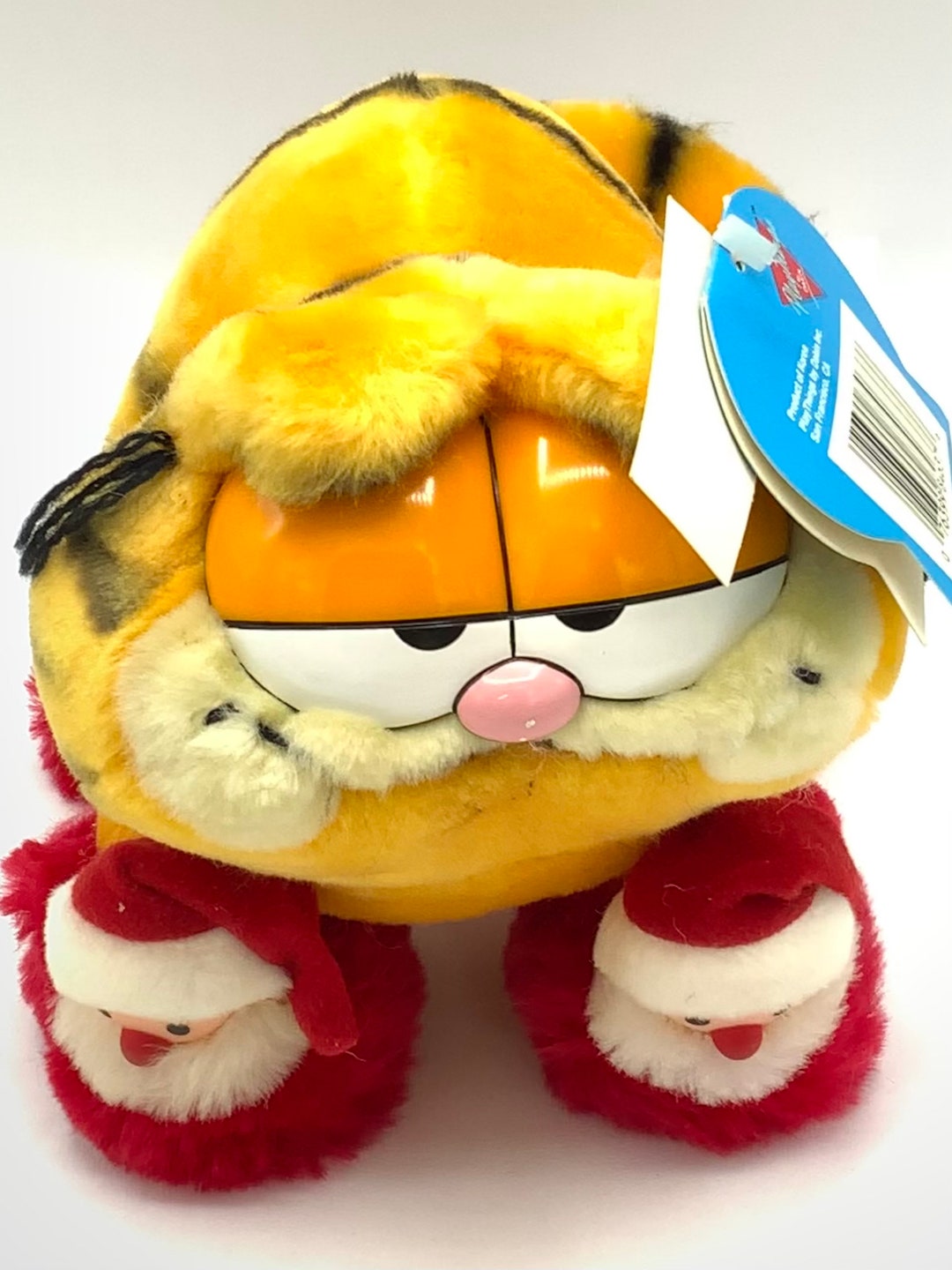 Gorgeous Collectible and Vintage Garfield With Slippers as Santa Clause ...