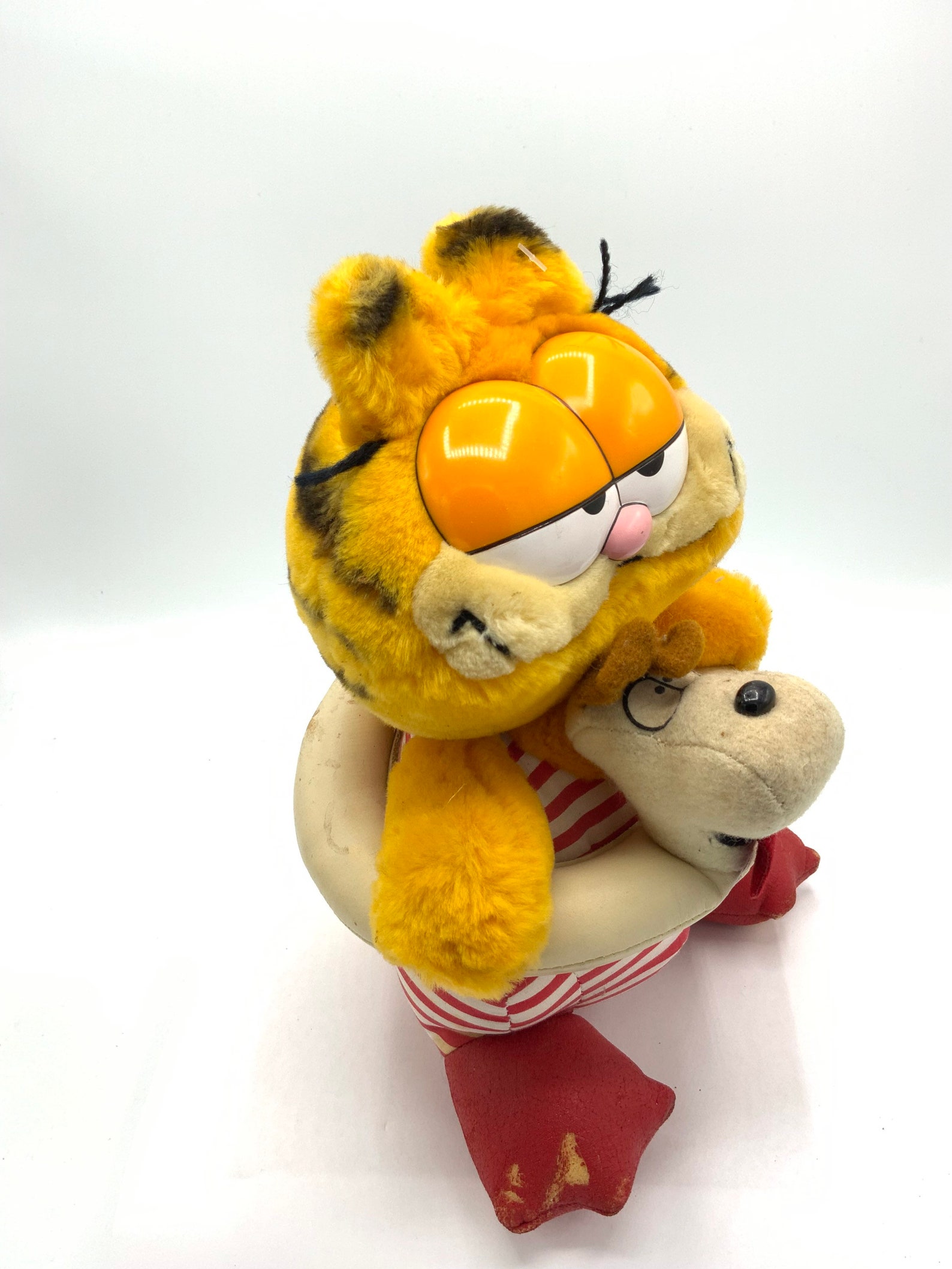 Gorgeous Collectible and Vintage Garfield and Odie Swim Stuffed Animal ...
