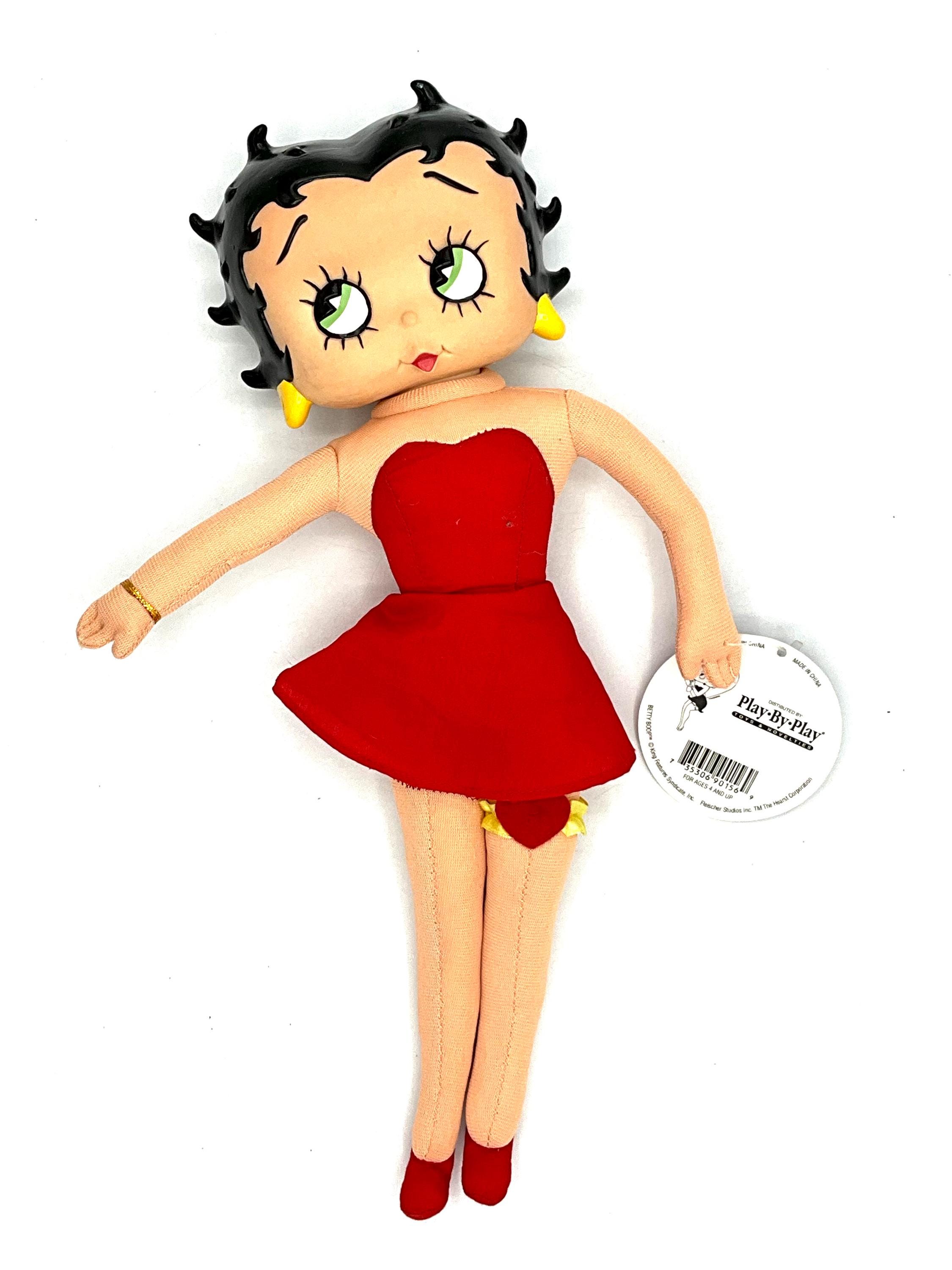 Gorgeous Collectible Betty Boop Stuff Doll but the Head is PVC. Red ...