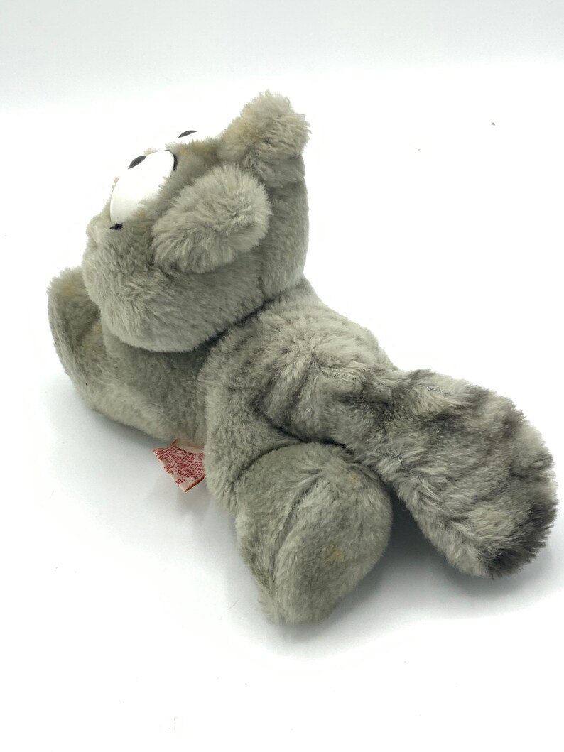 Gorgeous Collectible and Vintage Garfield Nermal Stuffed Cat, Gray. - Etsy