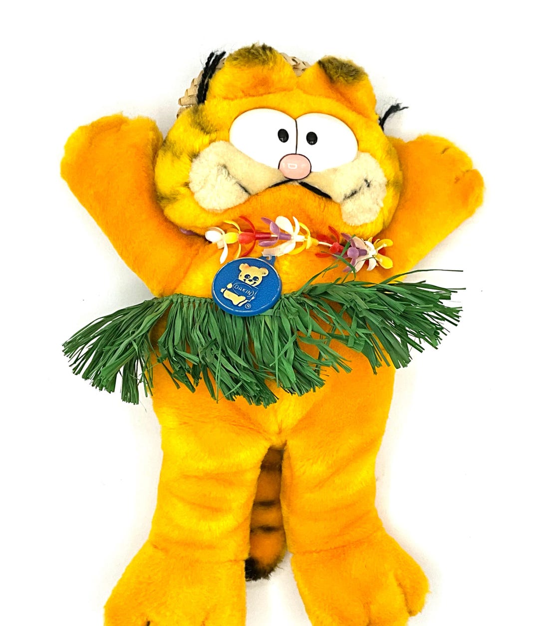 Gorgeous Collectible and Vintage Garfield Hawaii Stuffed Animal, Cat ...