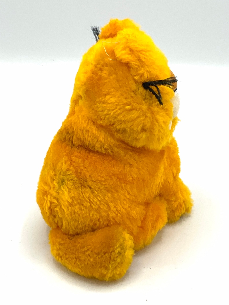 Vintage Garfield Stuffed Animal Sitting. Five Inches Tall - Etsy