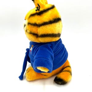 Gorgeous Collectible and Vintage Garfield Stuffed Animal With Blue Robe ...