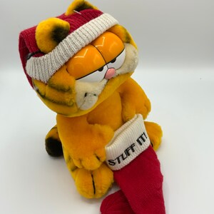 Gorgeous Collectible and Vintage Garfield Cat “stuff It” , Cat,orange ...