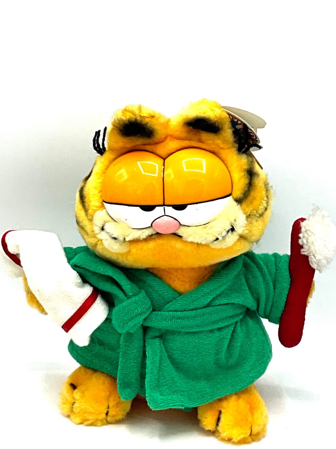 Gorgeous Collectible and Vintage Garfield Green Bathrobe NWT, Stuff ...