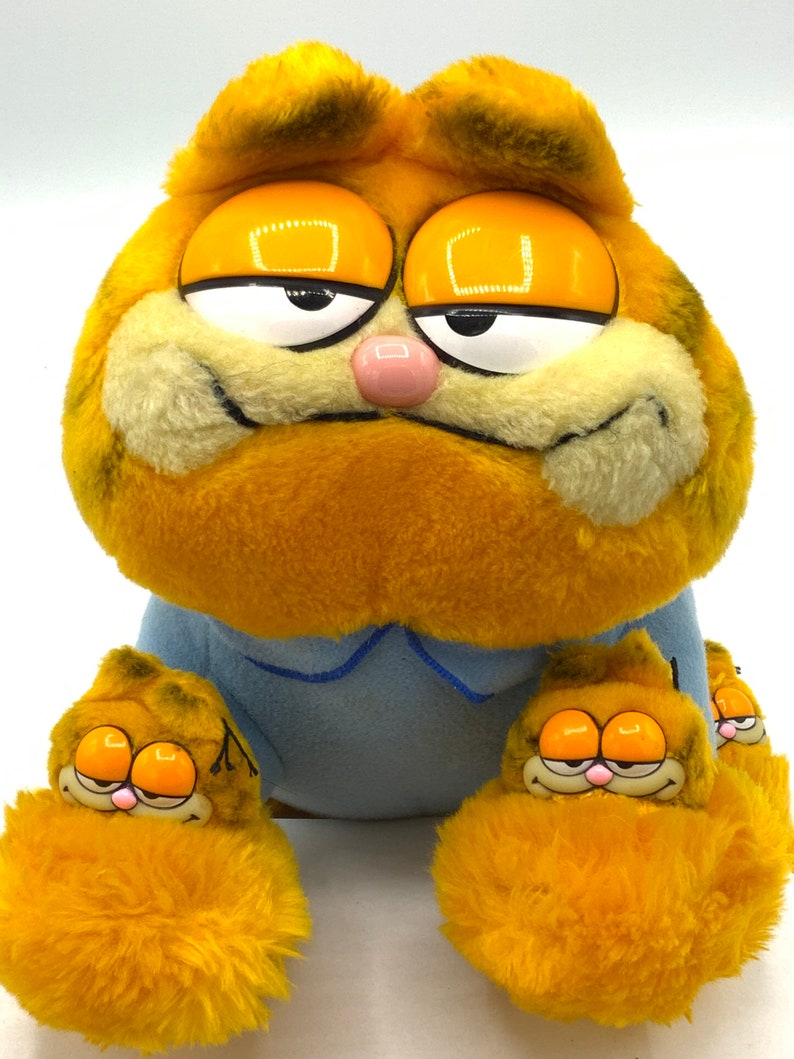 Gorgeous Collectible and Vintage Garfield With PJ and Slippers. - Etsy