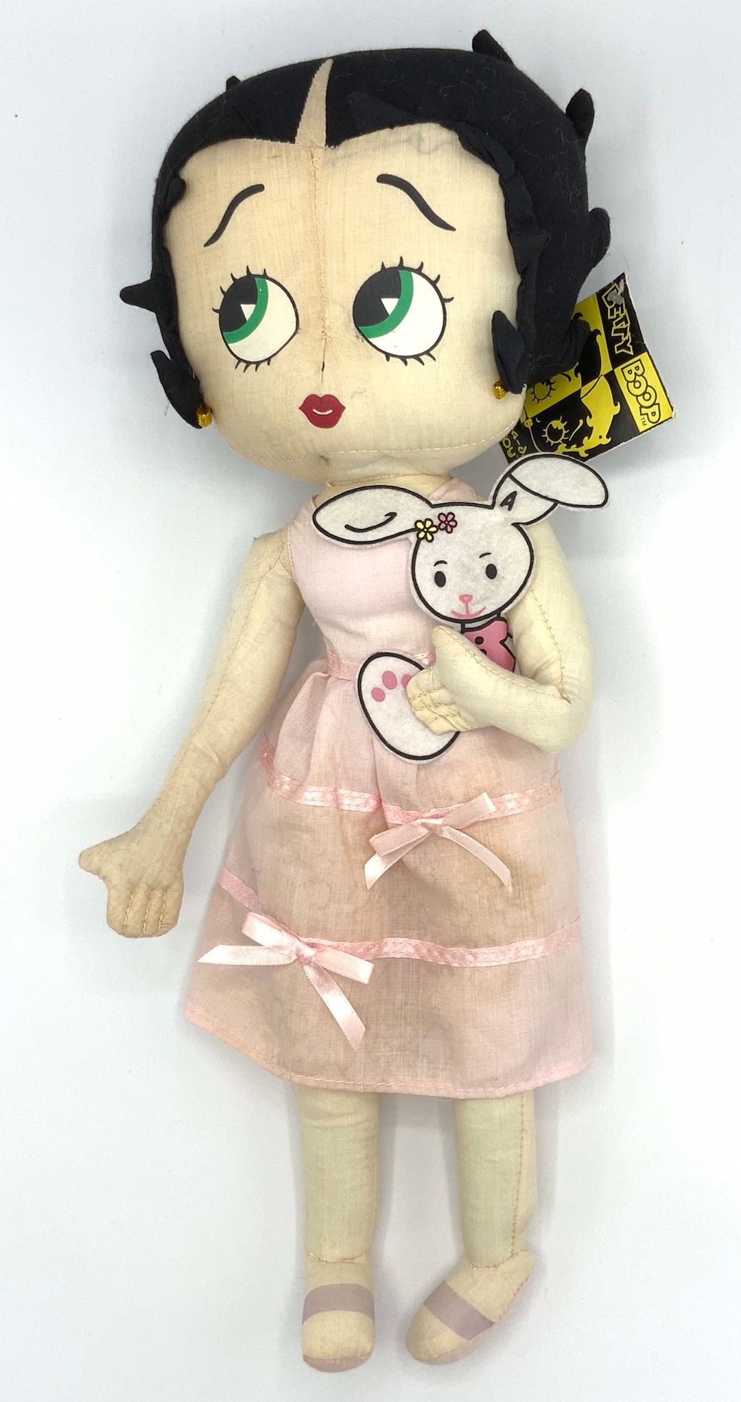 Gorgeous Collectible Betty Boop Stuff Doll, Tall. Pink Dress, With Tag ...