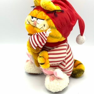 Gorgeous Collectible and Vintage Garfield and Pooky Pj Stuffed,orange ...