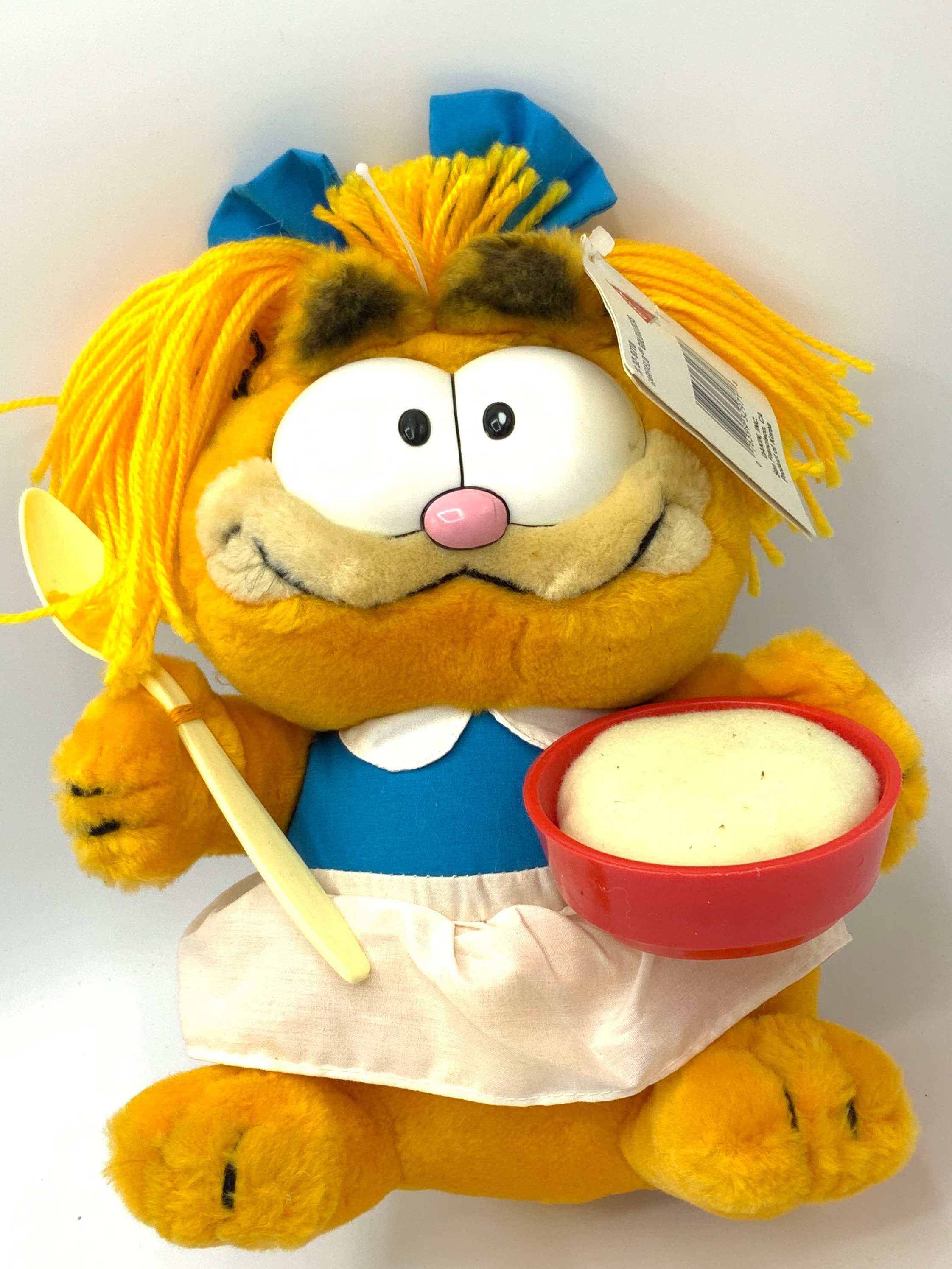 Gorgeous Collectible and Vintage Stuffed Garfield as Cooking. | Etsy