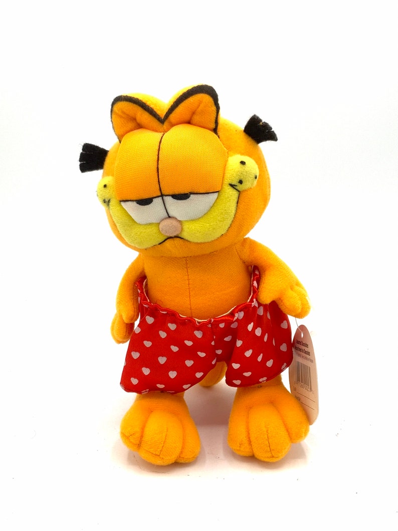 Gorgeous Collectible and Vintage Garfield With Red Shorts With - Etsy