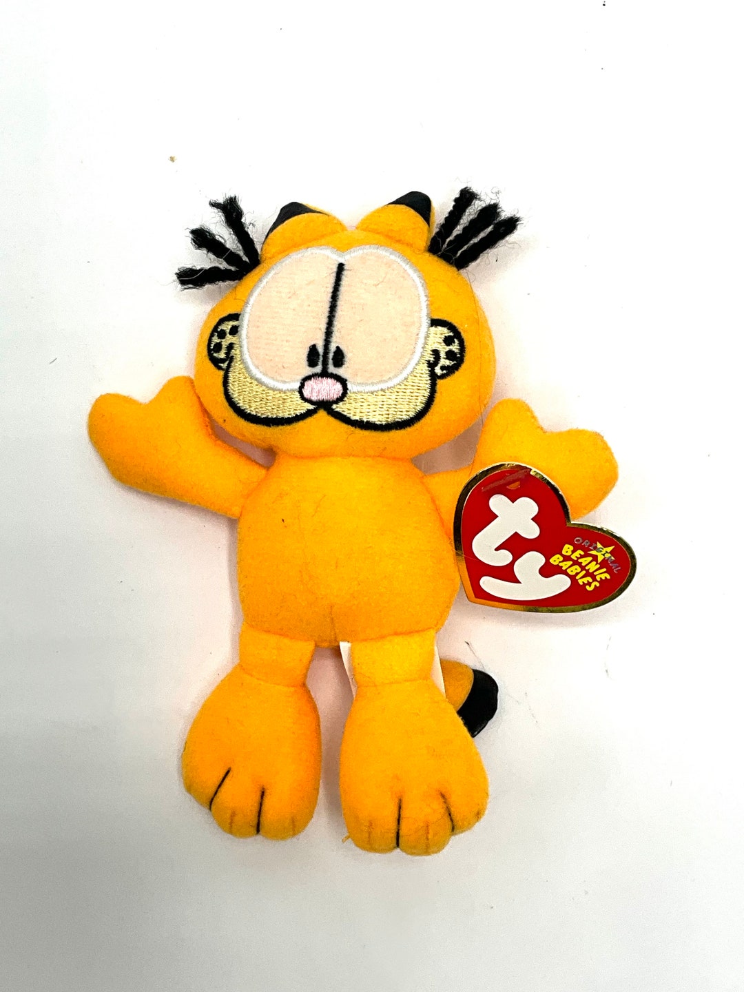 Gorgeous Collectible and Vintage Garfield Stuffed Animal, Cat, by TY ...