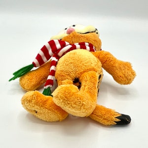 Gorgeous Collectible Vintage Stuffed Garfield Elf, With Scarfs, Push ...