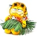Gorgeous Collectible and Vintage Garfield Hawaii Stuffed Animal, Cat ...