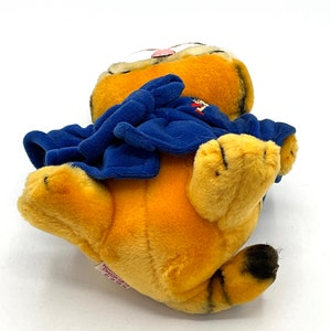 Gorgeous Collectible and Vintage Garfield Stuffed Animal With Blue Robe ...