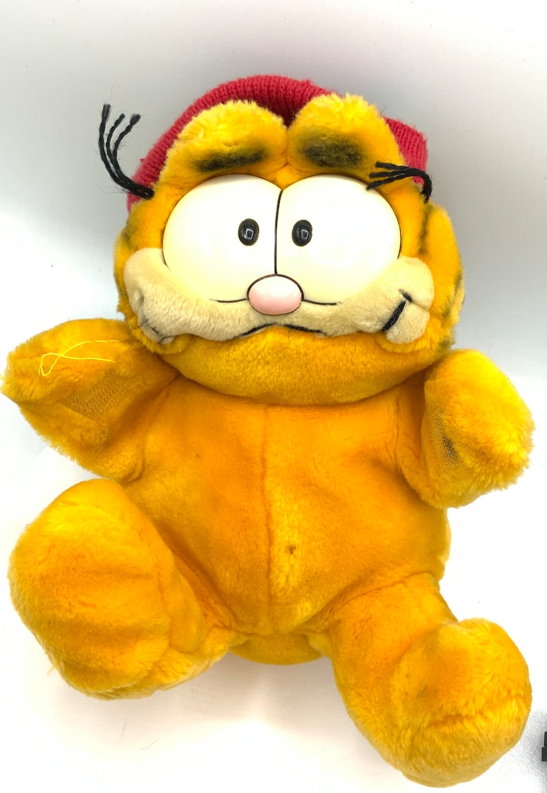 Gorgeous Collectible and Vintage Puppet Garfield With Long - Etsy