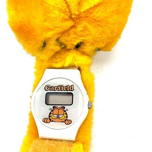 Gorgeous Collectible and Vintage Garfield Plush Pet Wrap Watch Bracelet ...