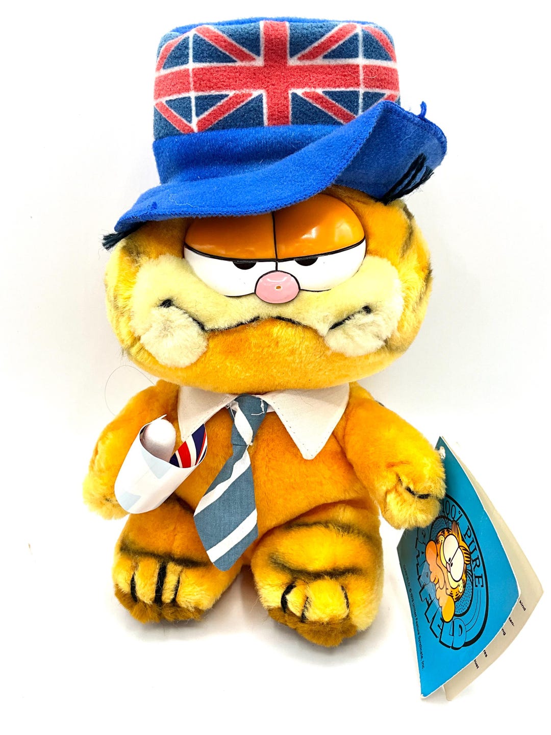 Gorgeous Collectible and Vintage Stuffed Garfield as United Kingdom ...