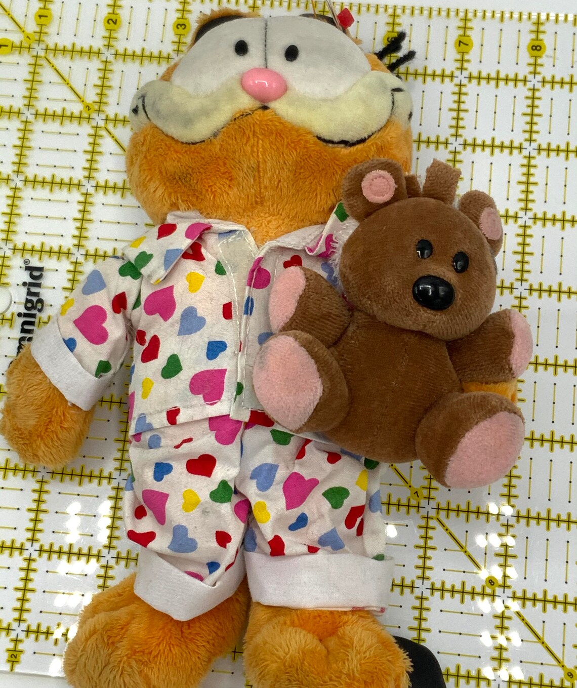 Gorgeous Collectible and Vintage Stuffed Garfield With PJ a - Etsy