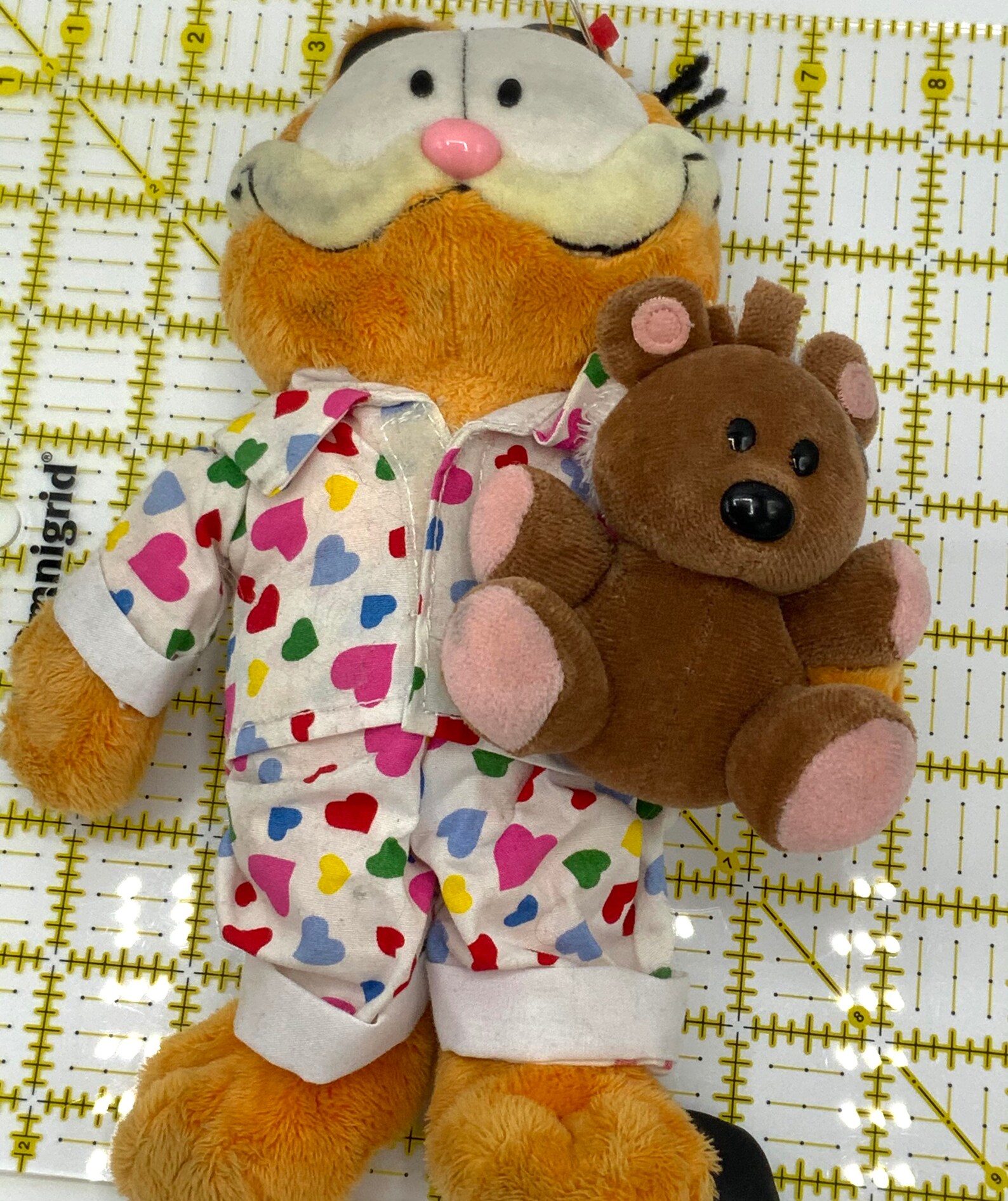 Gorgeous Collectible and Vintage Stuffed Garfield With PJ a - Etsy