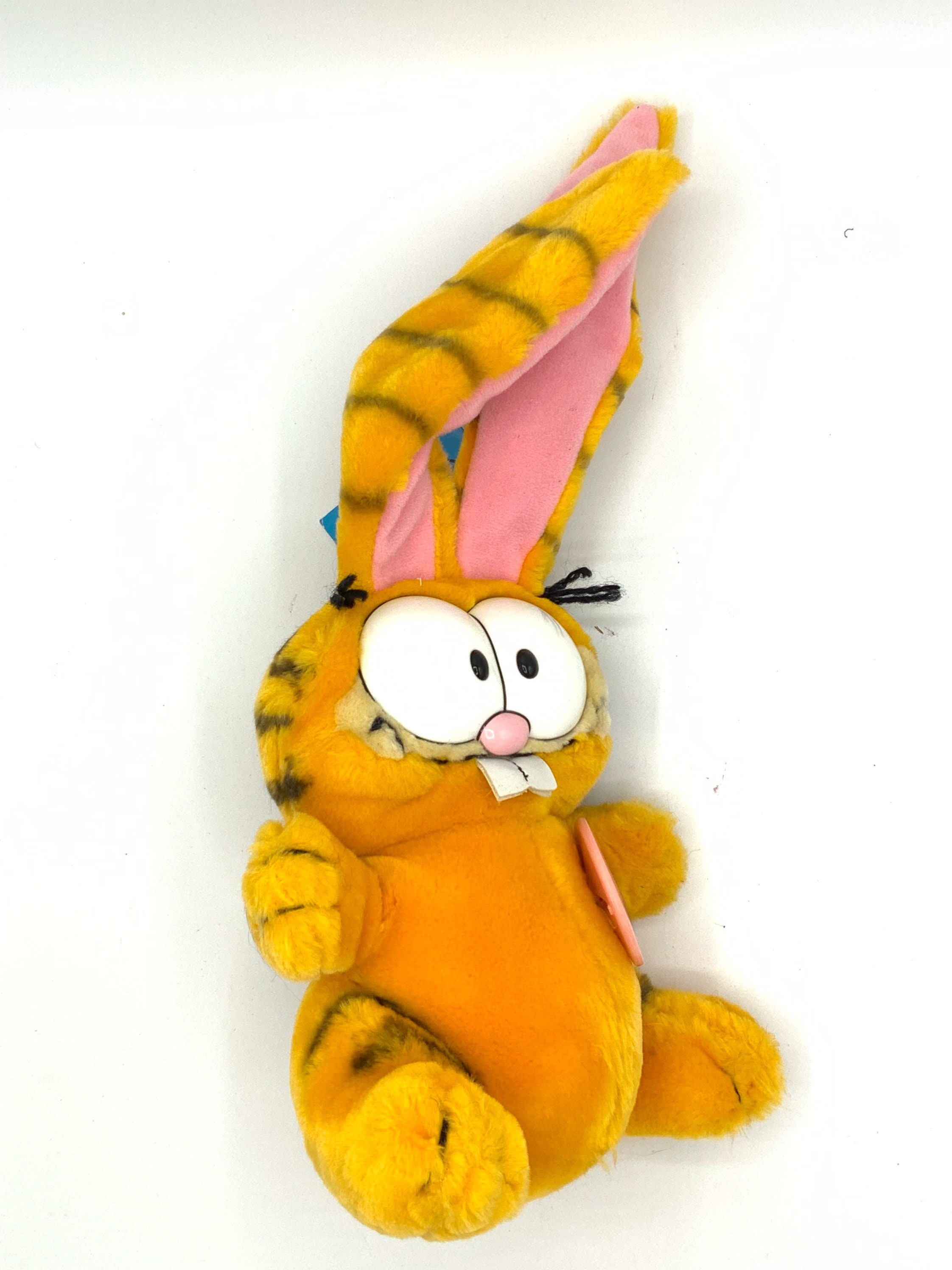 Gorgeous Collectible and Vintage Stuffed Garfield as a Rabbit, - Etsy