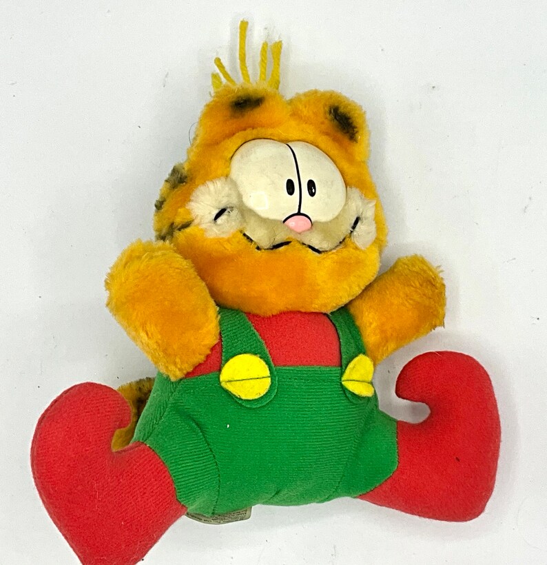Gorgeous Collectible and Vintage Garfield as Elf, Cat Orange, Stuffed ...