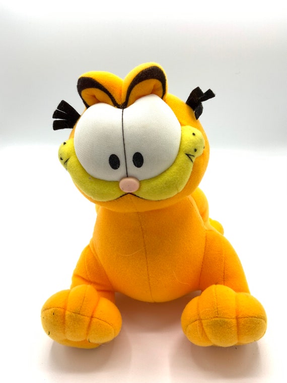 Gorgeous Collectible and Vintage Stuffed Garfield Orange | Etsy