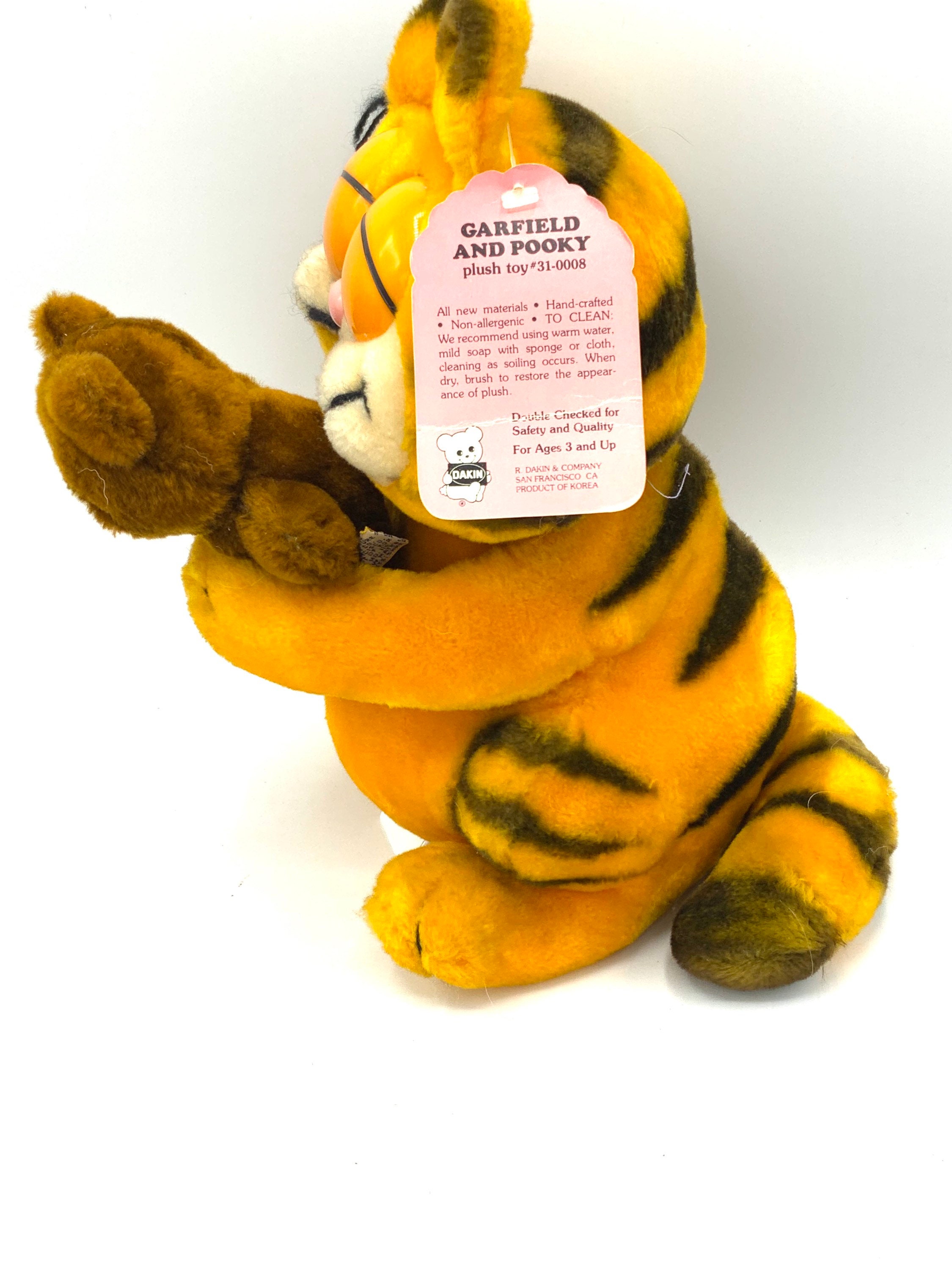 Gorgeous Collectible and Vintage Garfield With Close Eyes and | Etsy