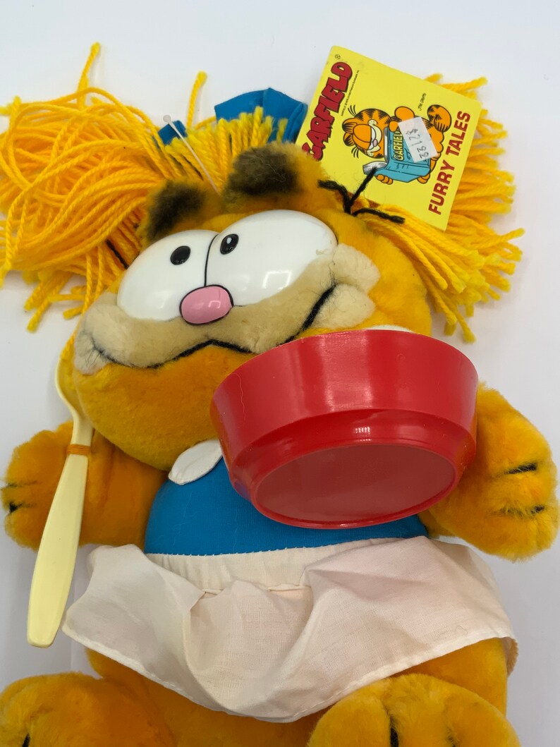Gorgeous Collectible and Vintage Stuffed Garfield as Cooking. | Etsy
