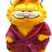 Gorgeous Collectible and Vintage Garfield Stuffed Animal With Red Robe ...