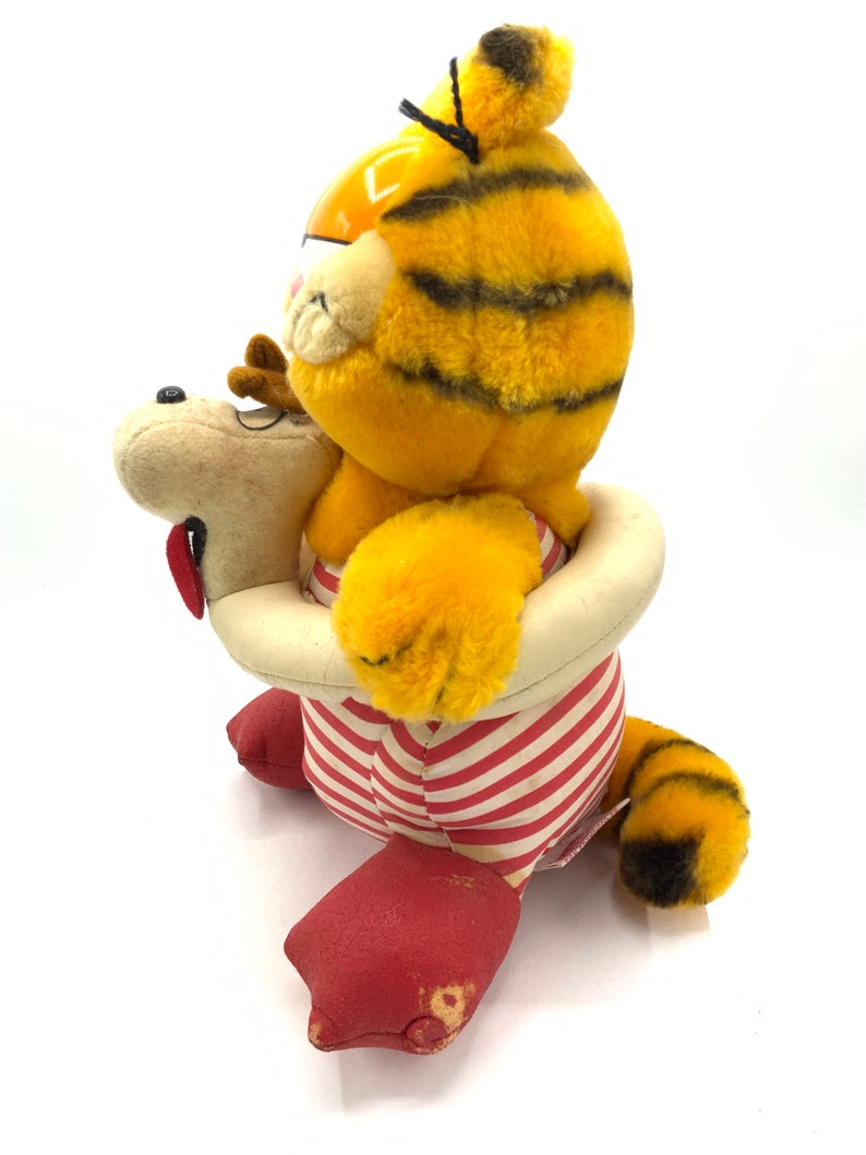 Gorgeous Collectible and Vintage Garfield and Odie Swim Stuffed Animal ...