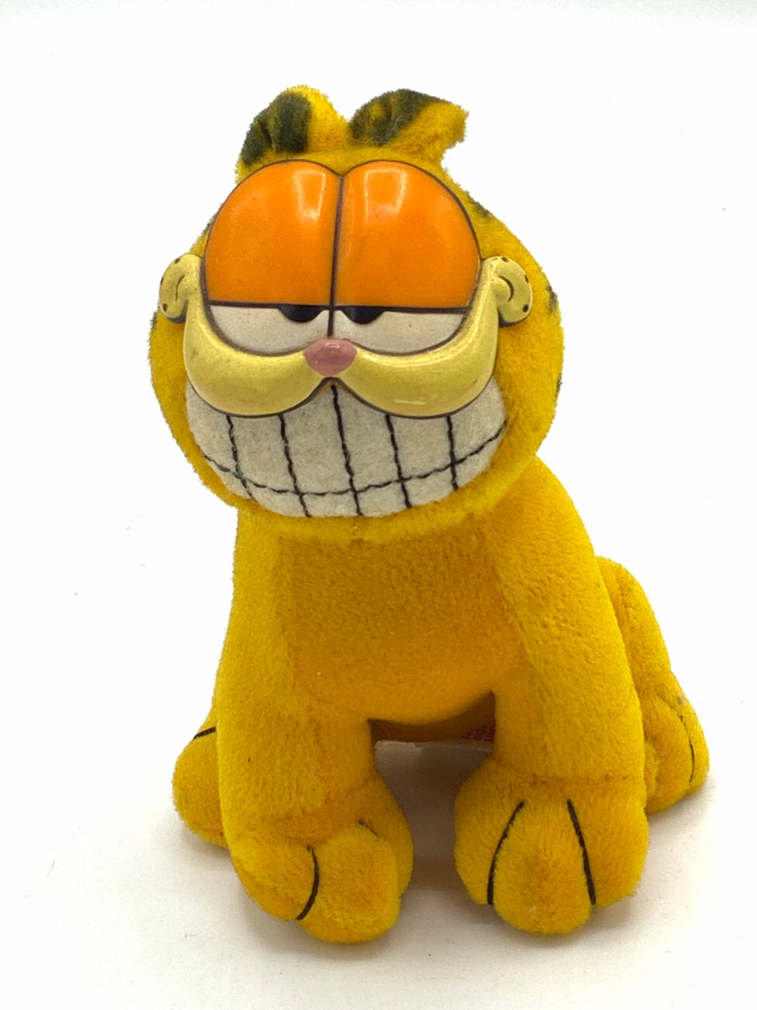 Gorgeous Collectible and Vintage Stuffed Garfield, Orange, Cat With Big ...
