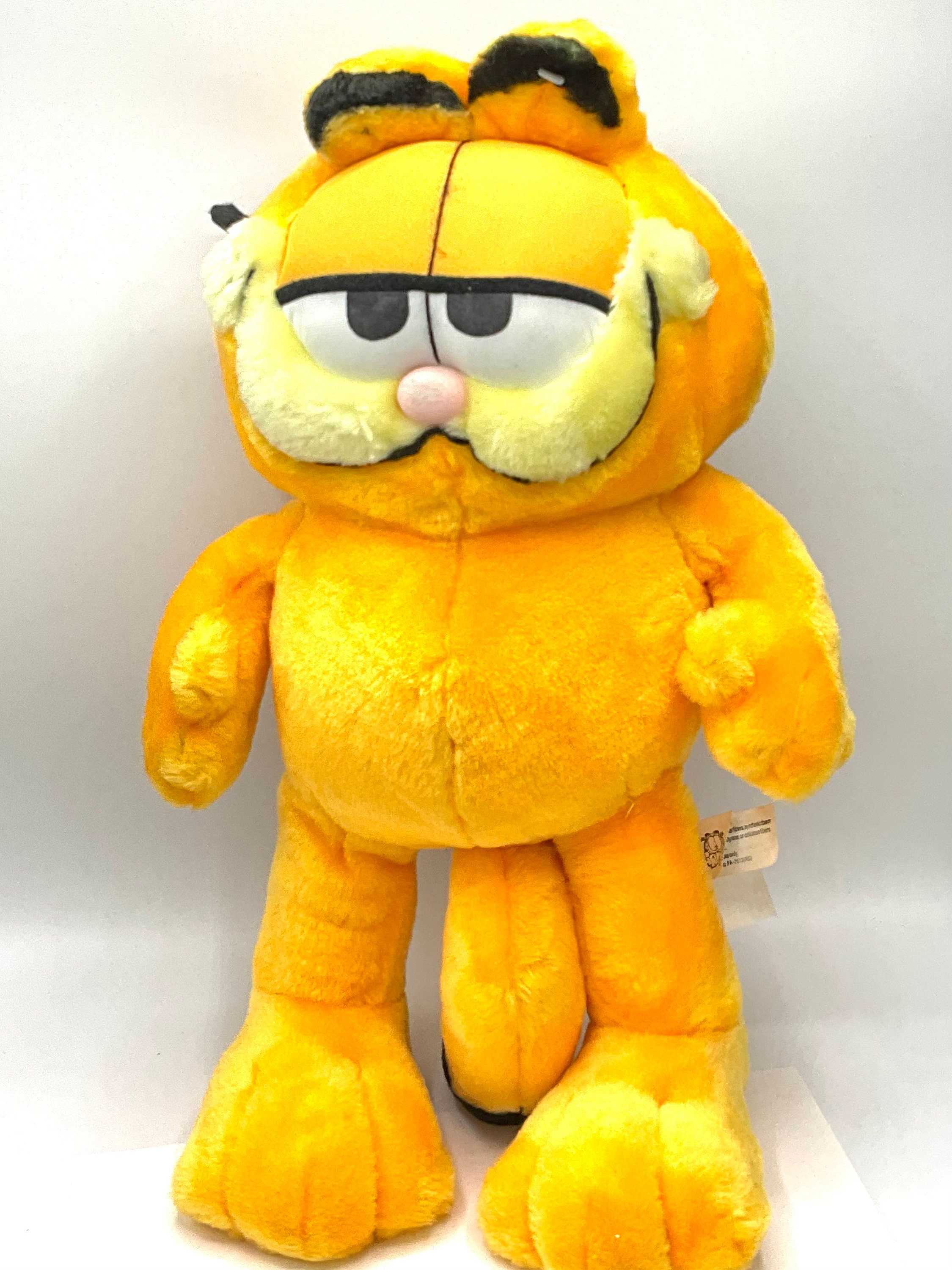 Gorgeous Collectible and Vintage Stuffed Garfield Orange - Etsy
