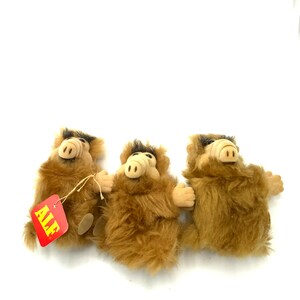 Gorgeous Collectible and Vintage Plush Pencil Clip-on Garfield Alf the ...