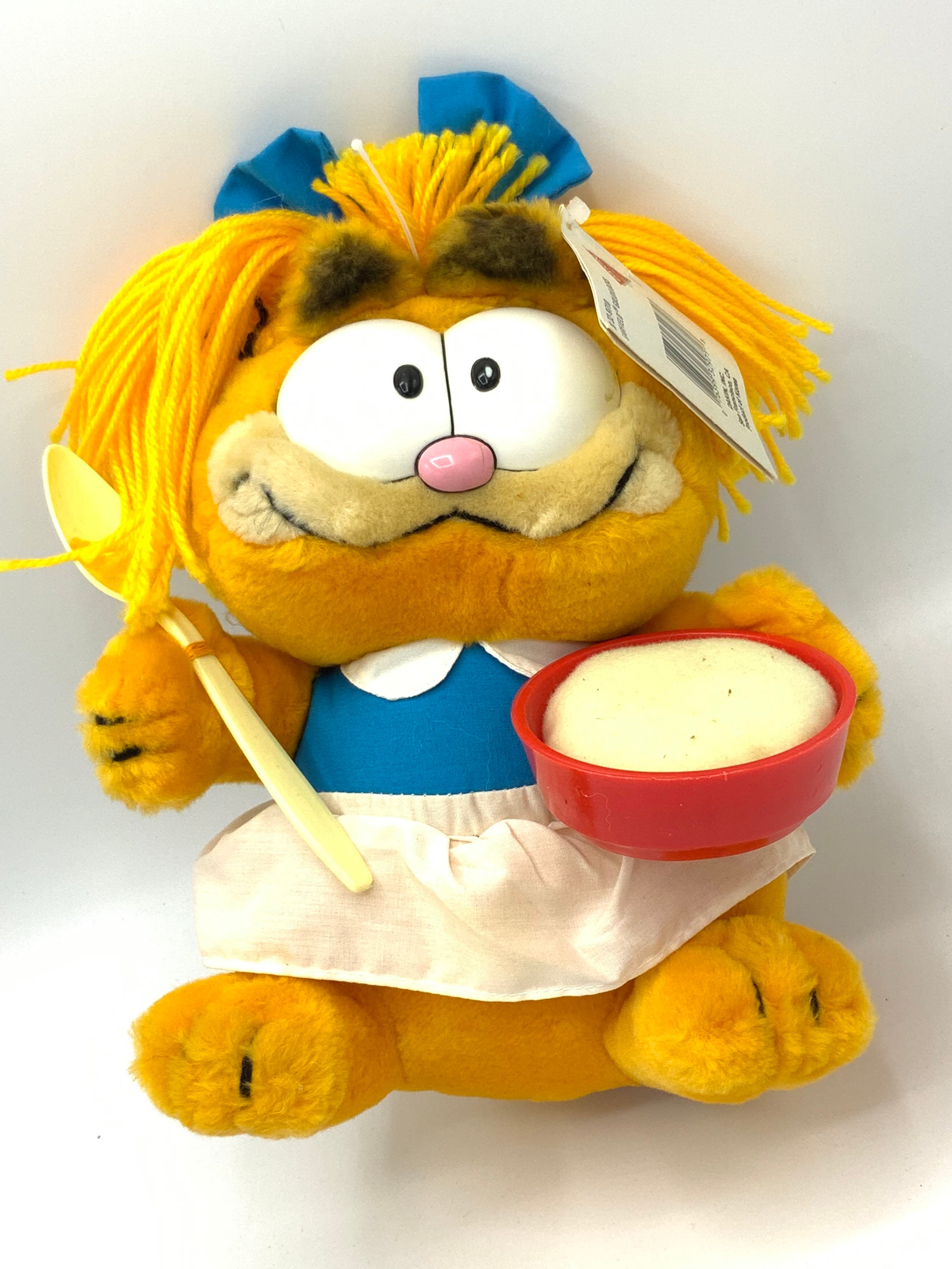 Gorgeous Collectible and Vintage Stuffed Garfield as Cooking. | Etsy