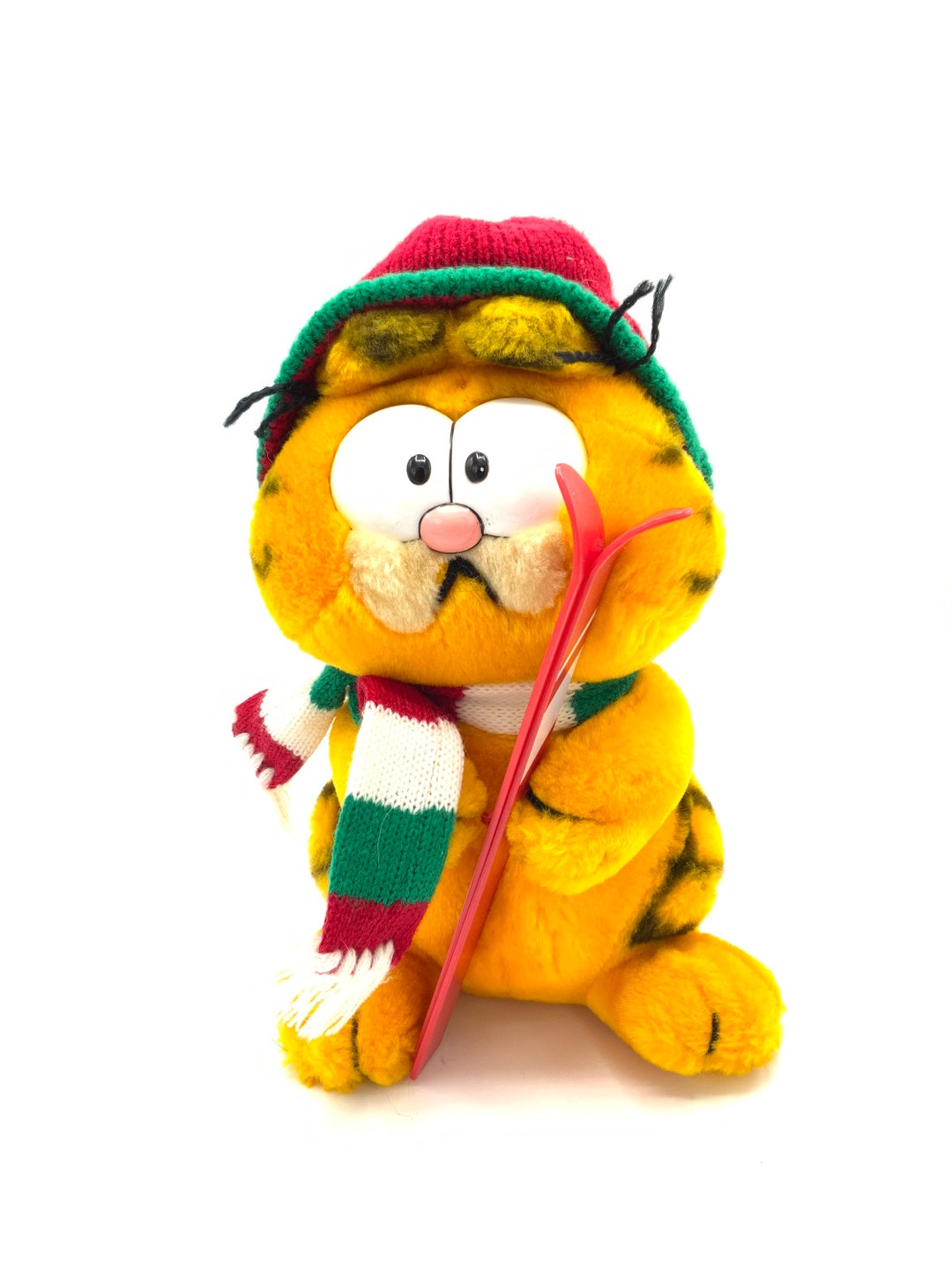 Gorgeous Collectible and Vintage and Garfield With Scarf and Sweater ...