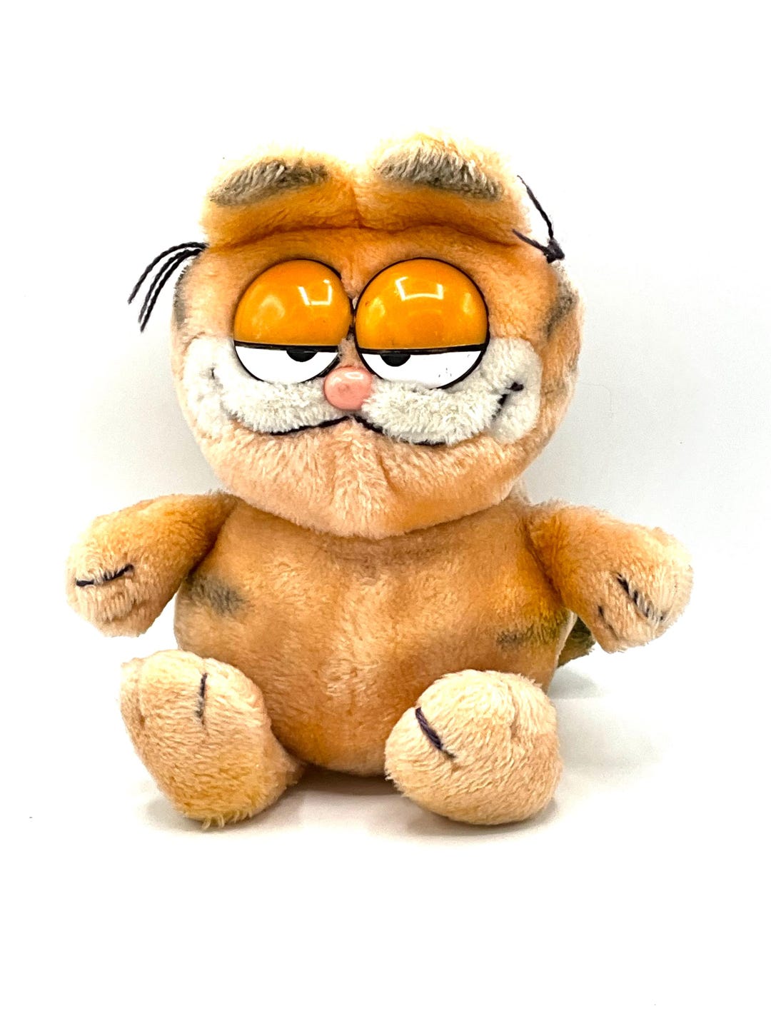 Gorgeous Collectible and Vintage Garfield Stuffed Animal Sitting. - Etsy