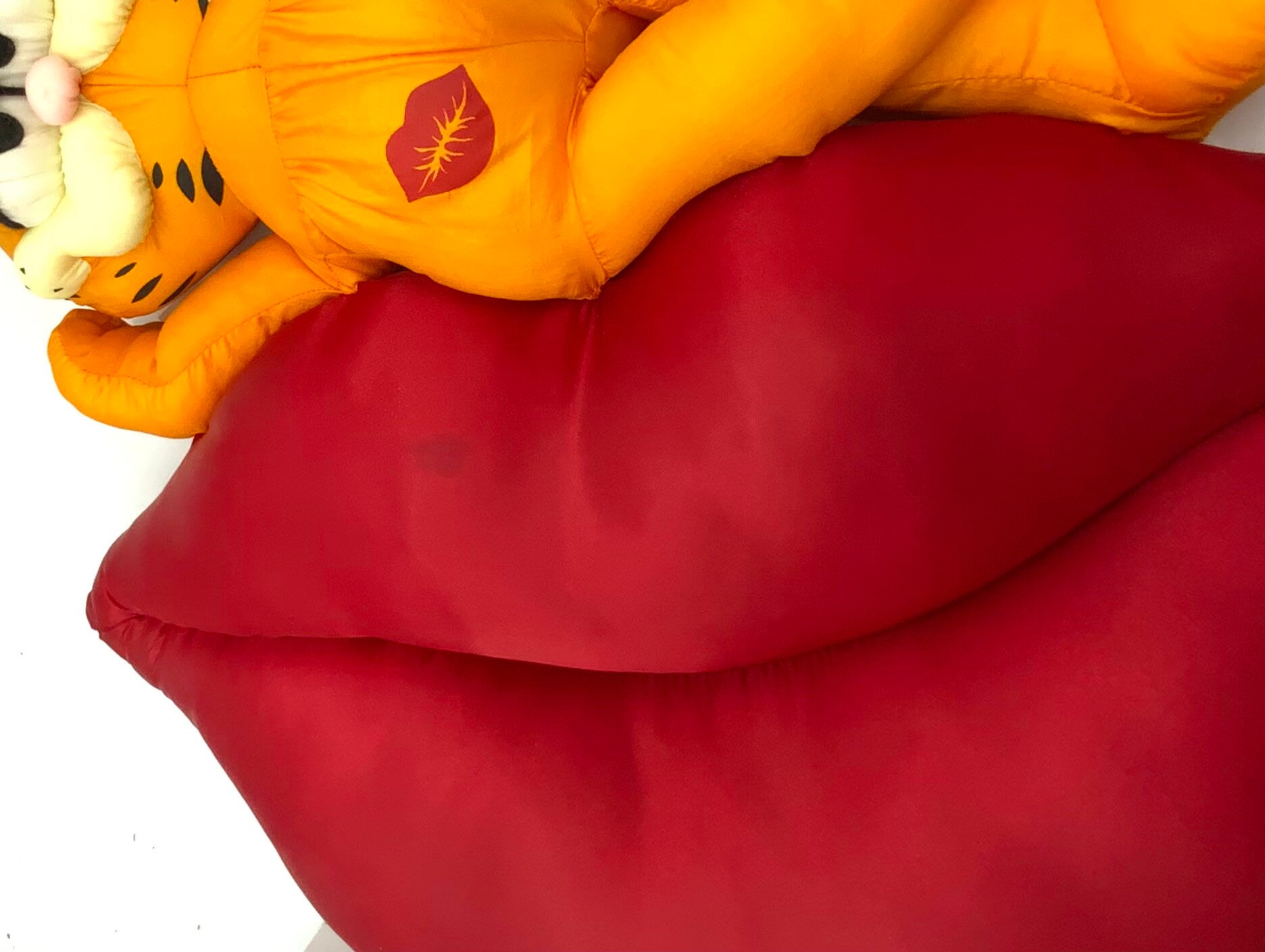 Gorgeous Collectible and Vintage Garfield With a Red Lips, Stuffed ...