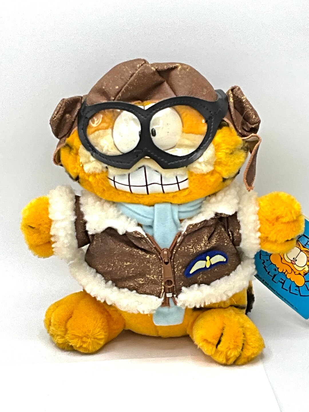 Gorgeous Collectible and Vintage Garfield as Pilot, With Glasses and ...