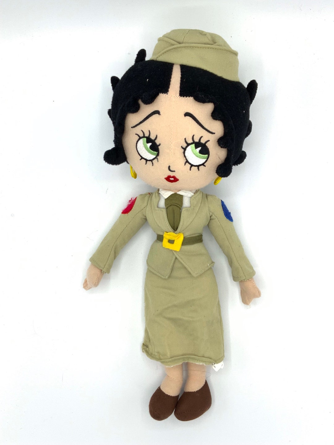 Gorgeous Collectible and Vintage Betty Boop Stuffed as Military. New ...