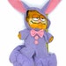 Gorgeous Collectible and Vintage Stuffed Garfield as a Rabbit, - Etsy