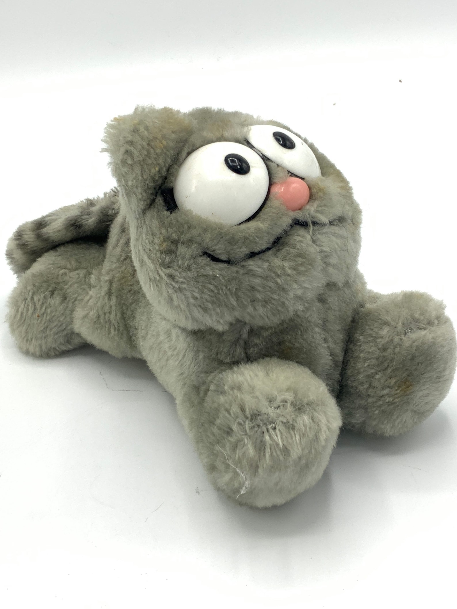 Gorgeous Collectible and Vintage Garfield Nermal Stuffed Cat, Gray. - Etsy