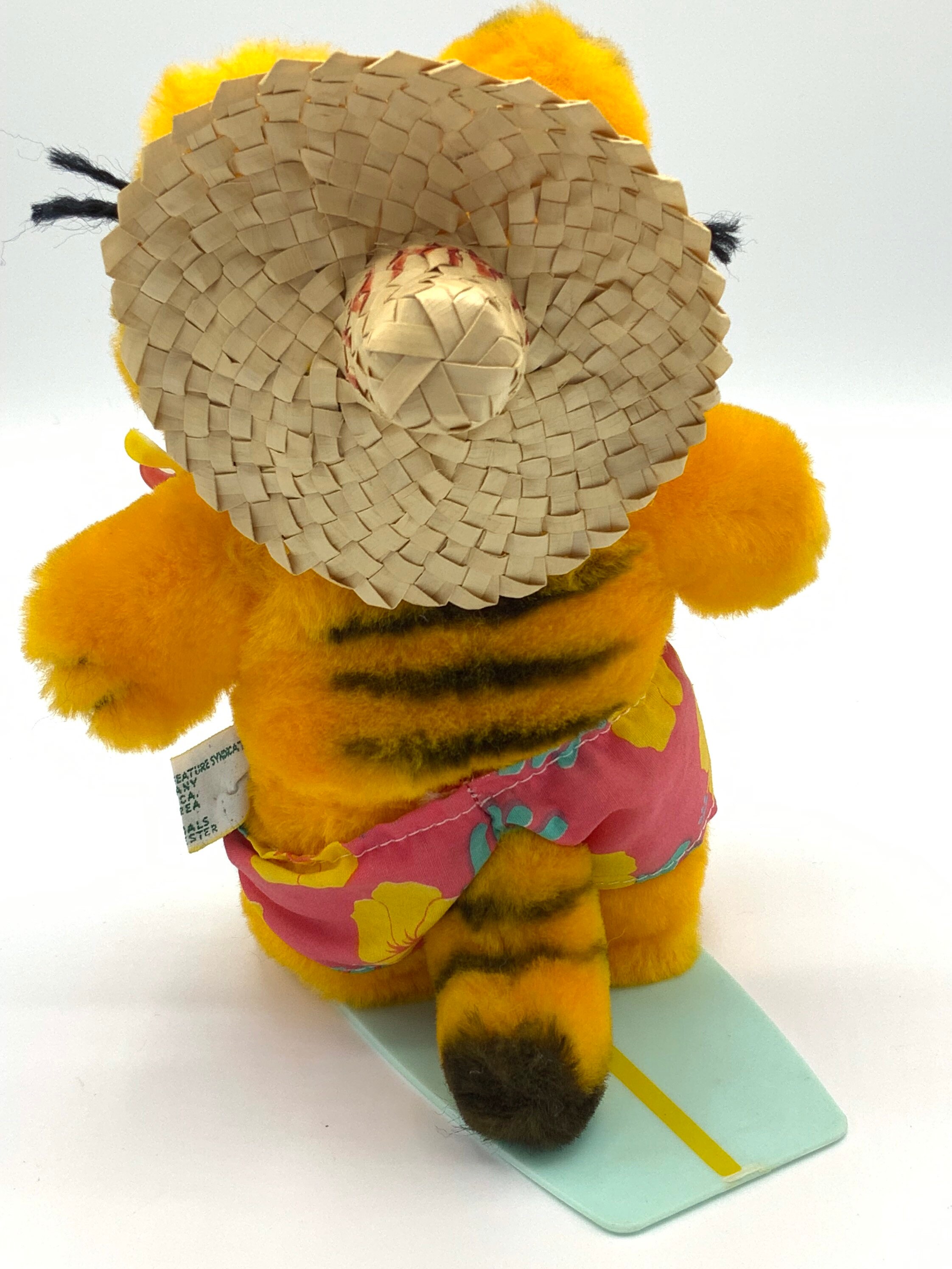 Gorgeous Collectible and Vintage Hawaiian Garfield With Surf Board and ...