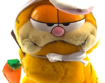 Gorgeous Collectible and Vintage Stuffed Garfield as a Rabbit | Etsy