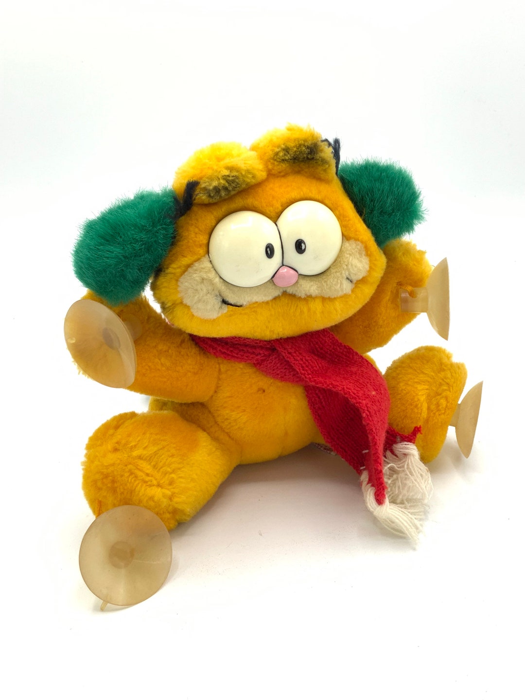 Gorgeous Collectible and Vintage Garfield With Suction Cup, Stuff ...