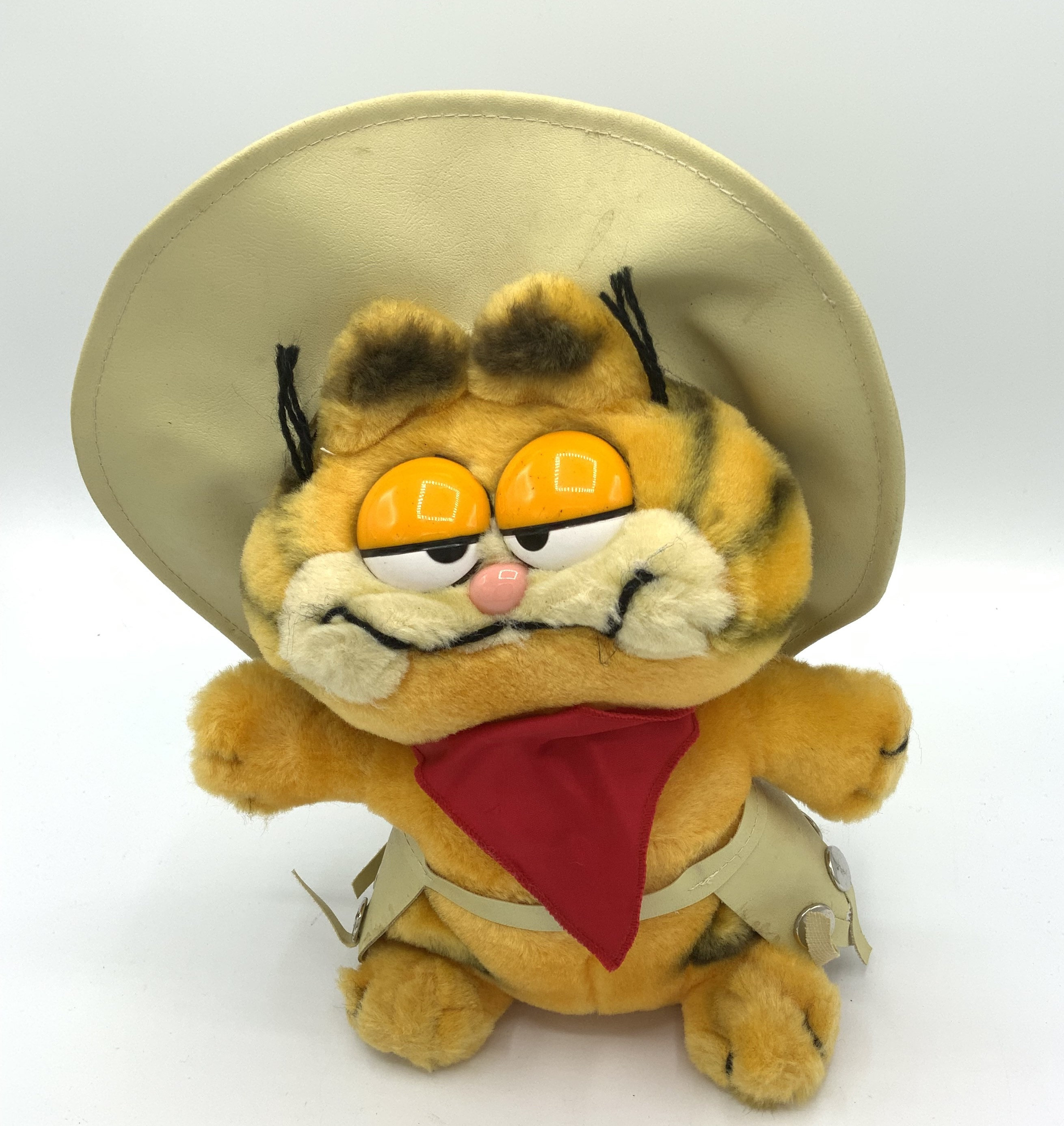 Gorgeous Collectible and Vintage Garfield as a Cowboy Catpush | Etsy