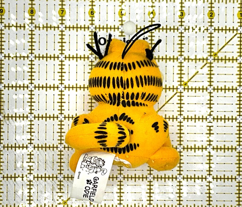 Gorgeous Collectible and Vintage Stuffed Garfield, Orange, Cat, Sitting ...