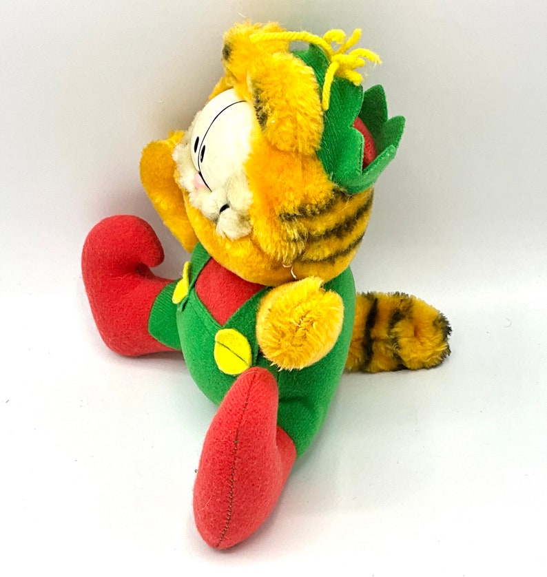 Gorgeous Collectible and Vintage Garfield as Elf, Cat Orange, Stuffed ...