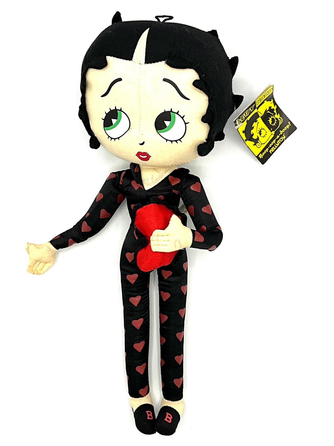 Gorgeous Collectible Betty Boop Stuff Doll. Black and Red Dress and ...