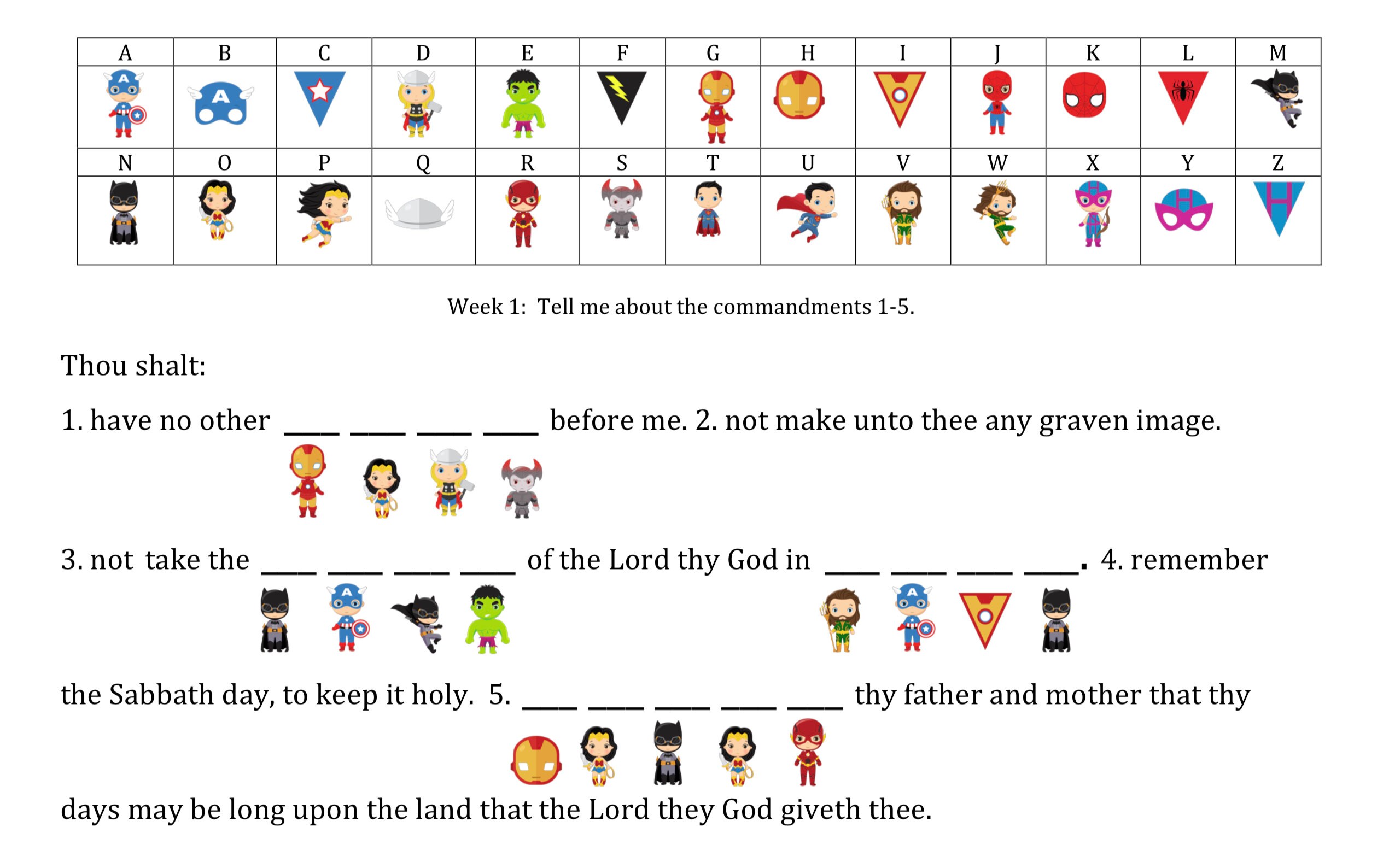 Cycle 1 Superhero History Game - Etsy