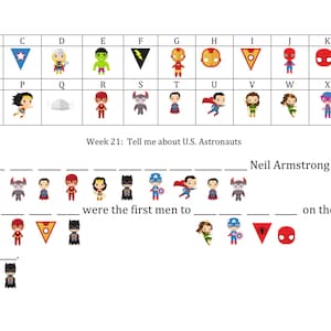 Cycle 3 Superhero History Game - Etsy